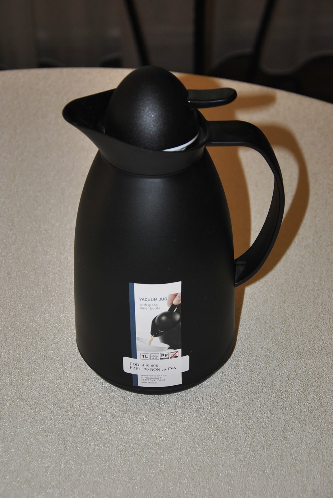 Termos Sticla, Cana Termos - Amenajari HoReCa