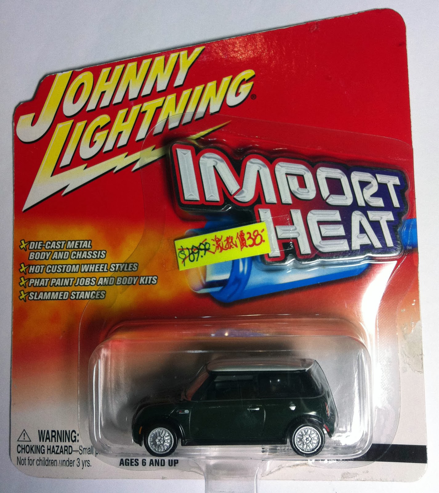 Clks Model Car World 車天車地 Clk Johnny Lightning Import Heat Mini Cooper