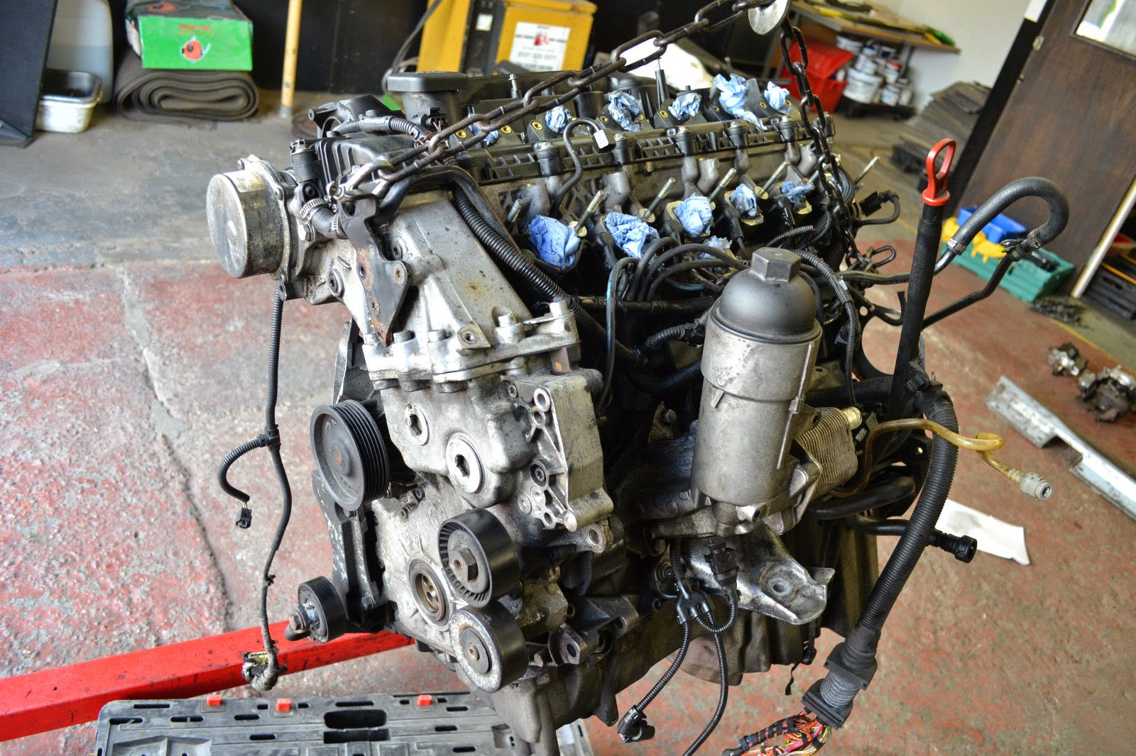 Beemer Lab: E60: 530d Replacement Engine - the time has come!