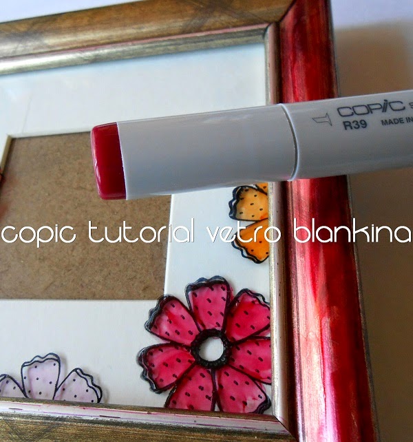 Blankina creations: Tutorial Copic on glass Italia DT post