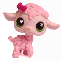 Littlest Pet Shop Gift Set Lamb (#585) Pet | LPS Merch
