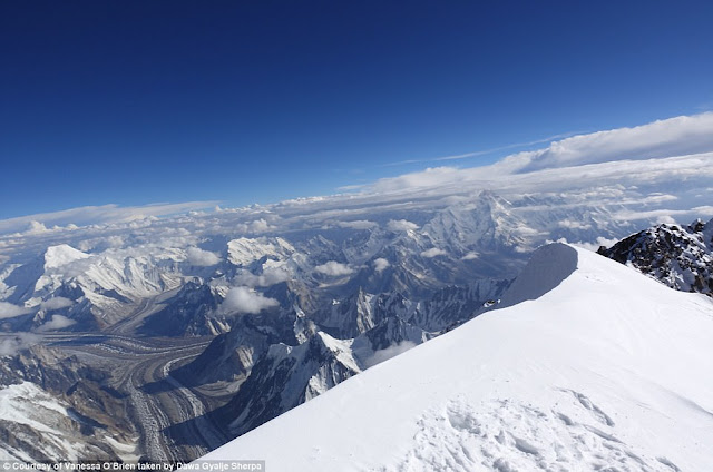 View from top of the K-2, Pictures from top of the K-2 - Trango Tours
