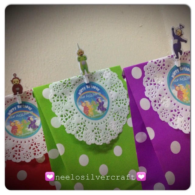 Neelo Silver: Teletubbies Party Theme Set