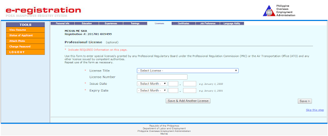 2017 Updates: How to apply POEA's online registation. - PH Trending