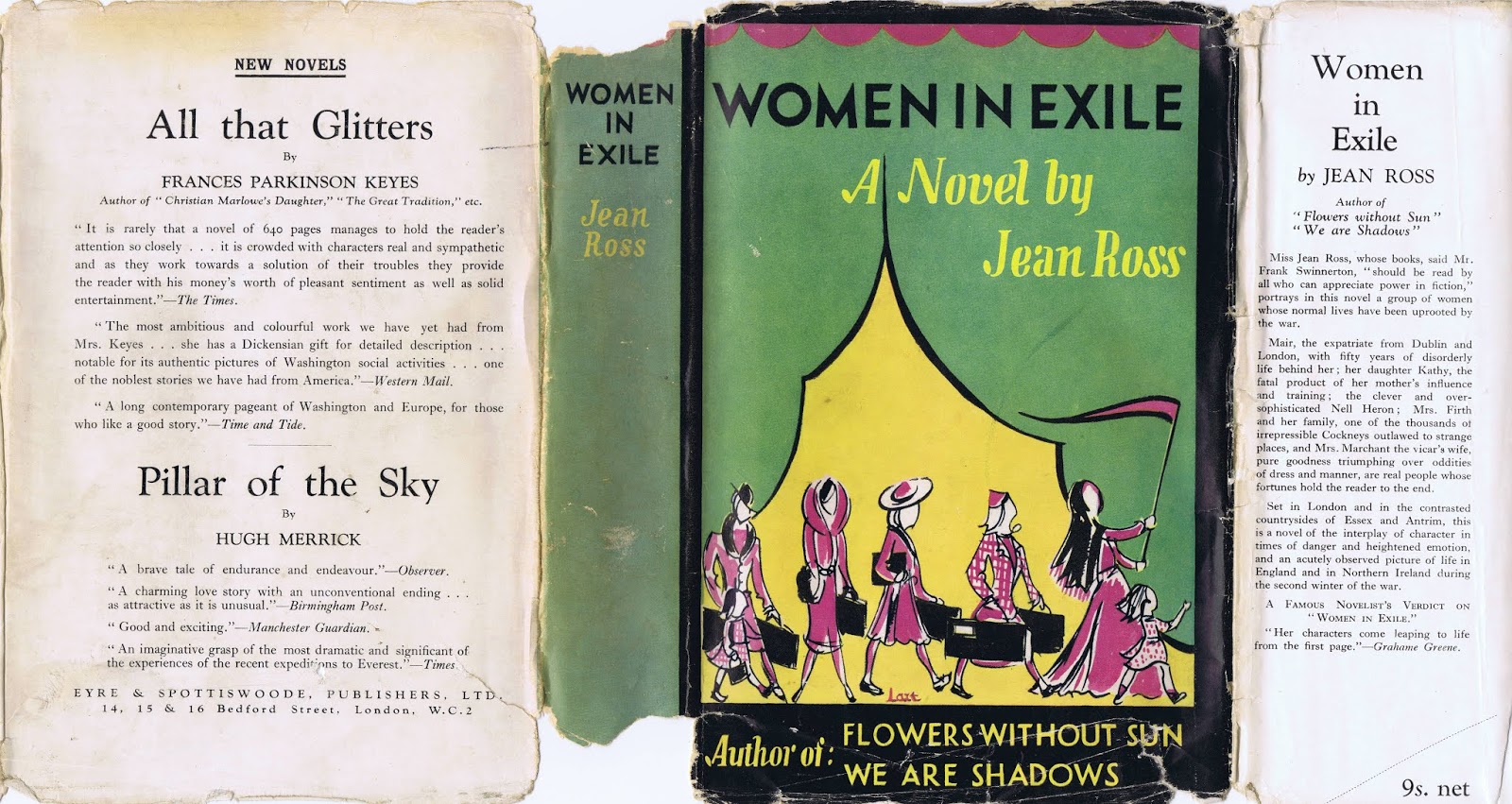FURROWED MIDDLEBROW: A chorus of women: JEAN ROSS, Women in Exile (1942)