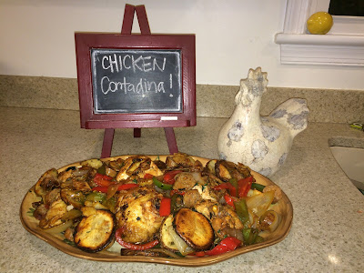 Pancakes to Pasta: Carmine's: Chicken Contadina