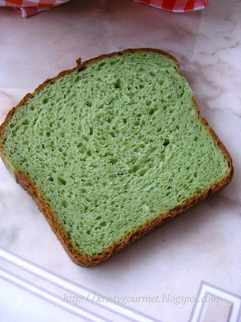 Green Pea Bread Loaf