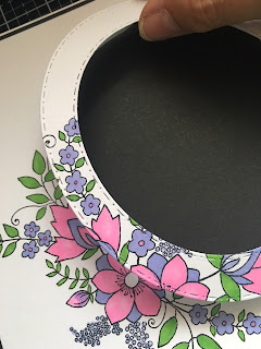 Maximumcrafts : Flower Eclipse card Tutorial