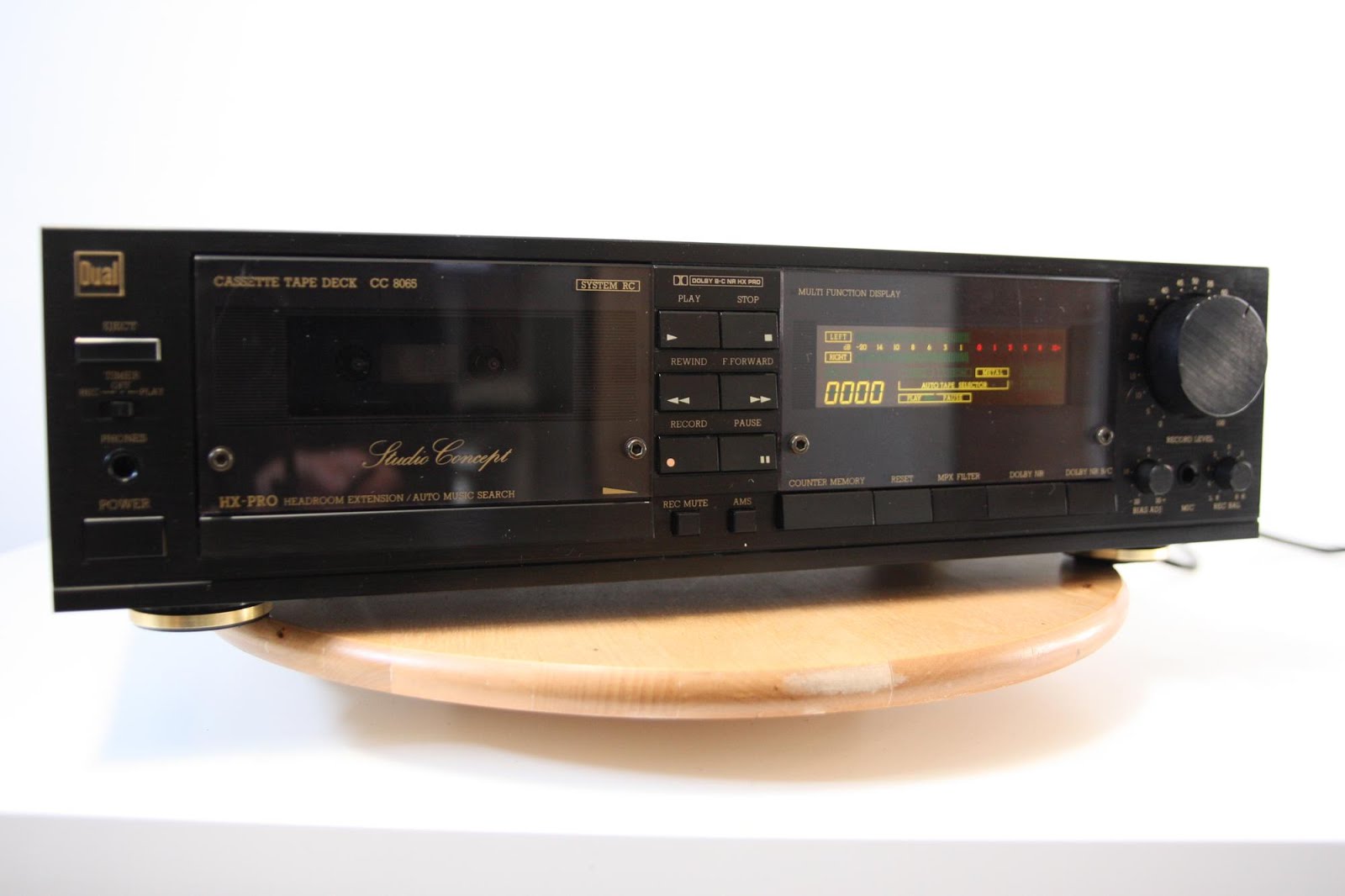 Dual CC 8065 - Stereo Cassette Deck | AudioBaza