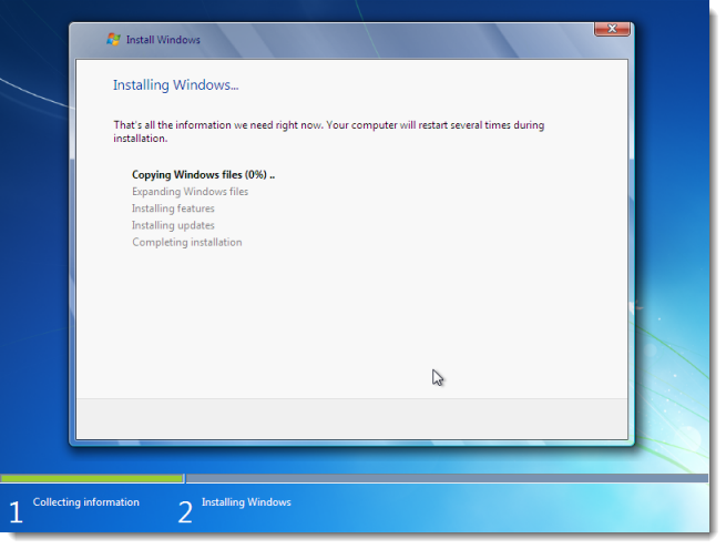 How to format Windows 7 ( Easy Steps) | William Lee's Photoblog