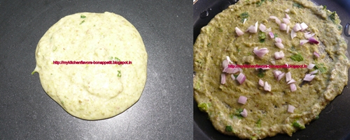 My Kitchen Flavors - Bon Appetit!: Pesarattu