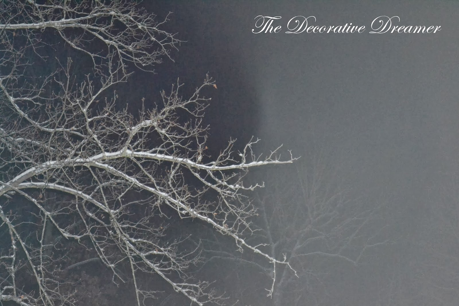 The Decorative Dreamer: Pure As The Driven Snow....