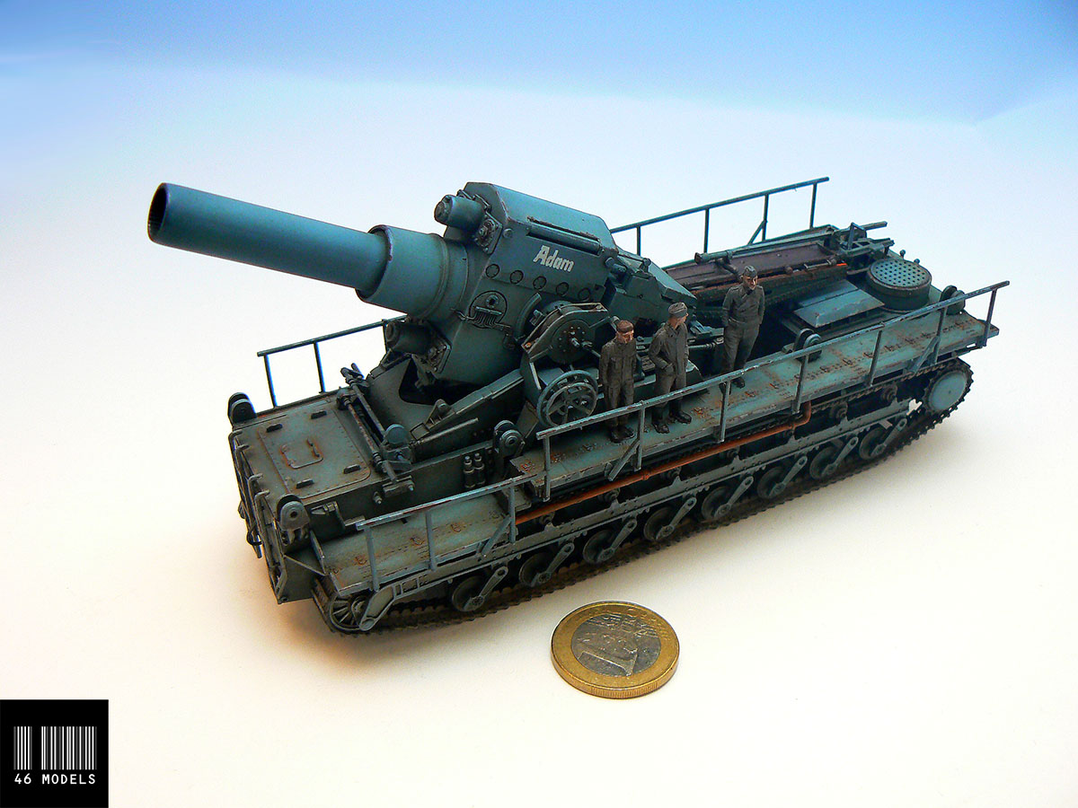 46 MODELS by Tomasz Bajer : Morser KARL-Gerat 041 1/72
