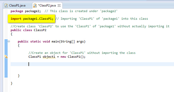 How To Import A Class In Java Without Package Várias Classes