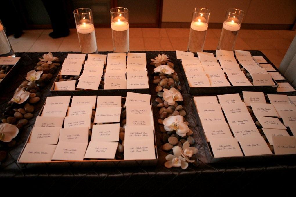 blade new york: Wedding Wednesday: Escort Card Table Ideas