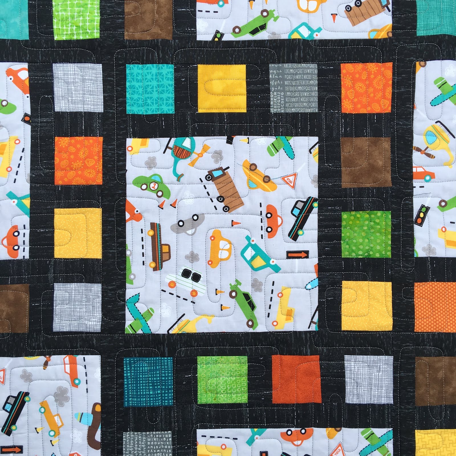 Grace and Peace Quilting: ️ A Transportation Quilt 🚚