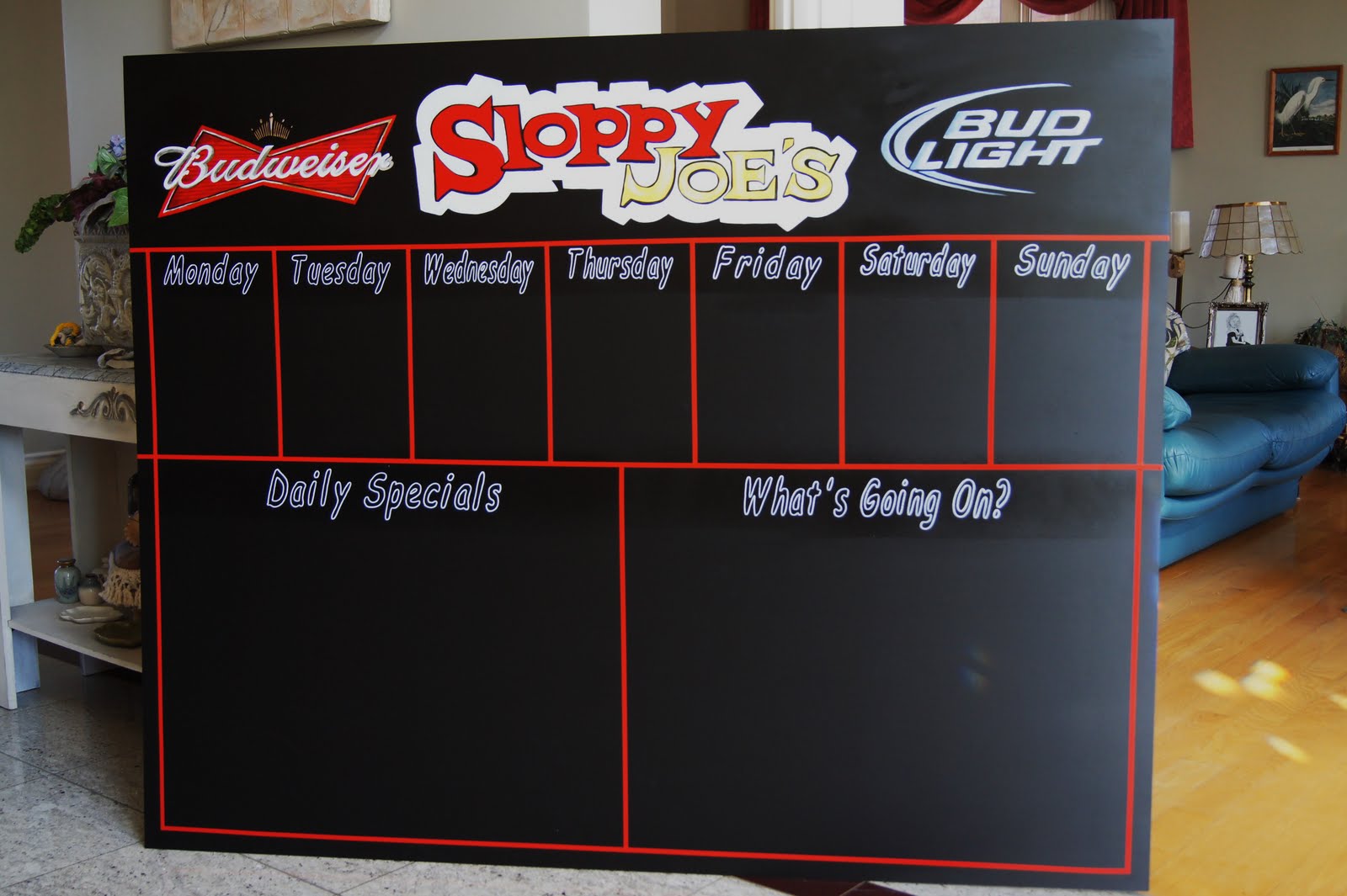 ZeeZee Chalkboards * Classy Custom Chalkboards for Home and Business ...