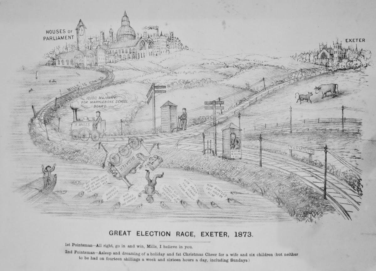 Exeter Working Papers in Book History: Election ephemera: cartoons