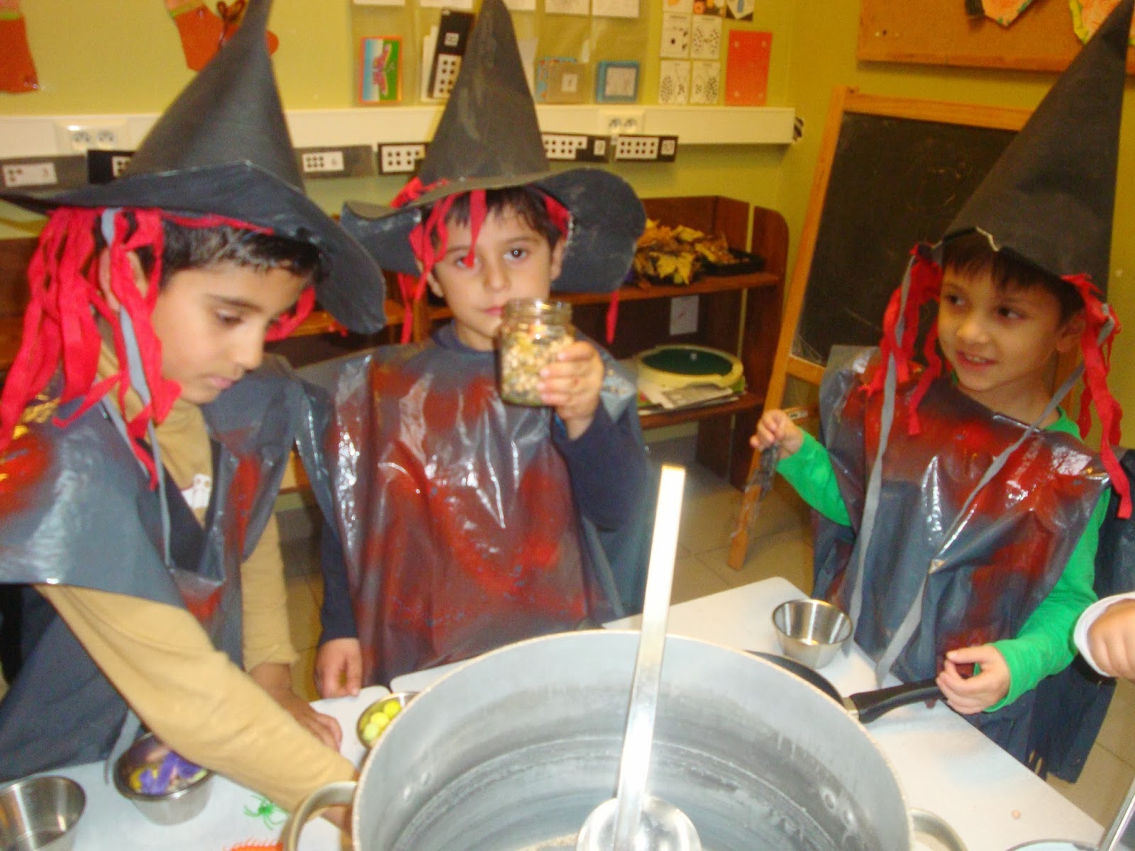 Europaschool - Kleuters - K3A: Thema heksen.