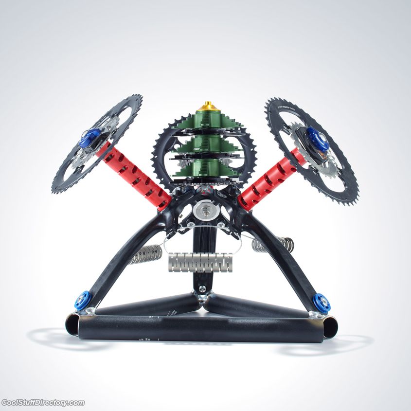 Fascinating Sculptures and Paintings Made Out of Bike Parts ~ Cool ...