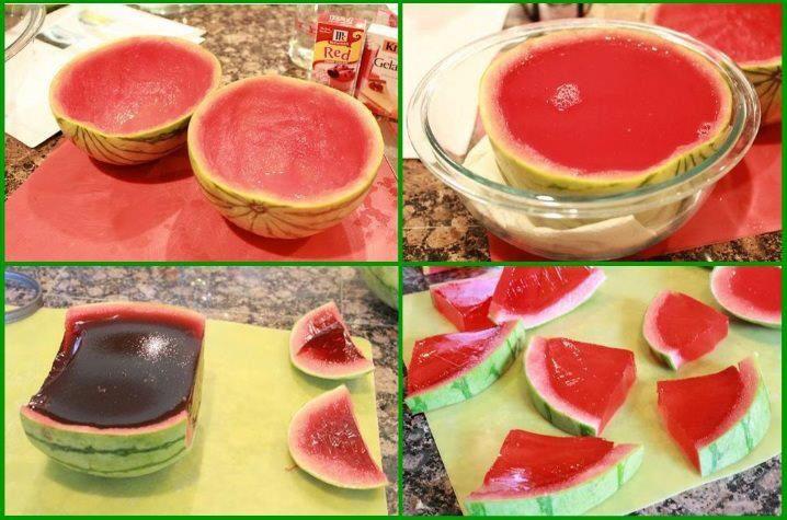 Fashion: Watermelon Filled with jello ...