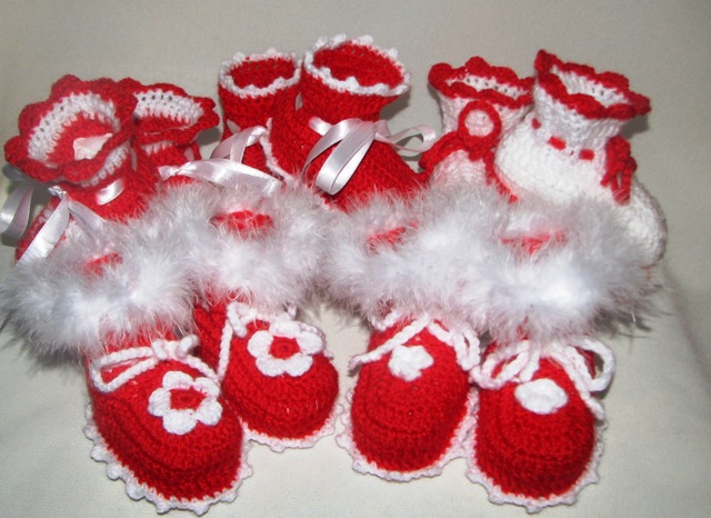 Articole crosetate cu suflet: Botosei crosetati