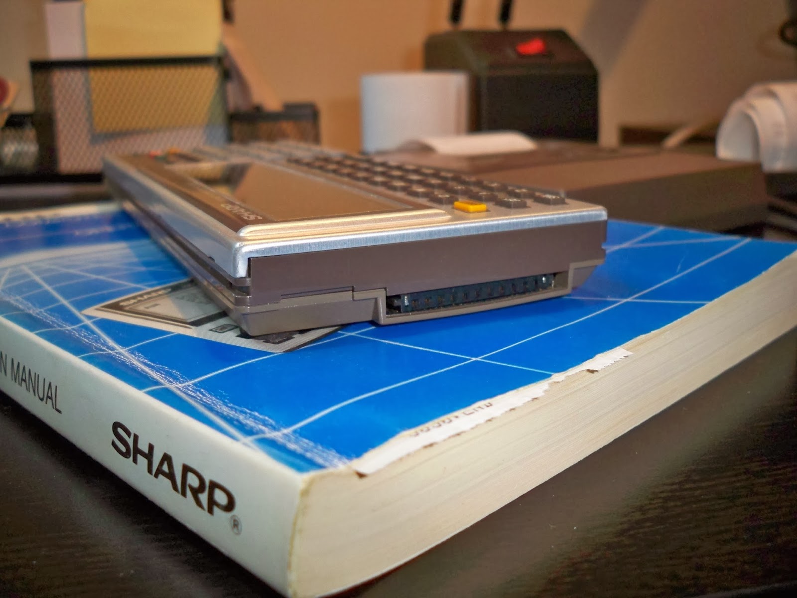 Vintage 80s Pocket Computers