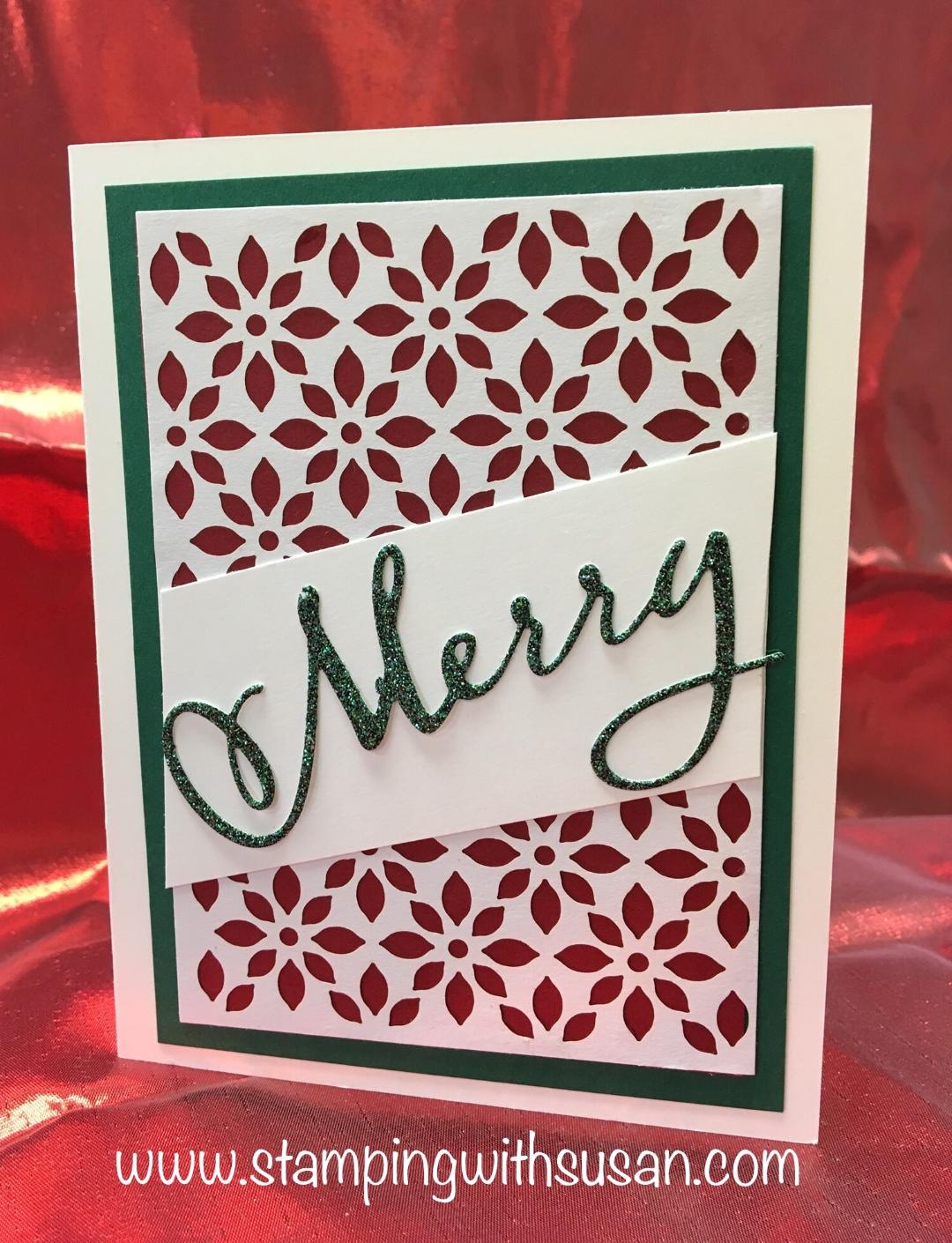 Stamping With Susan: Stampin' Up! Merry Christmas to All Bundle