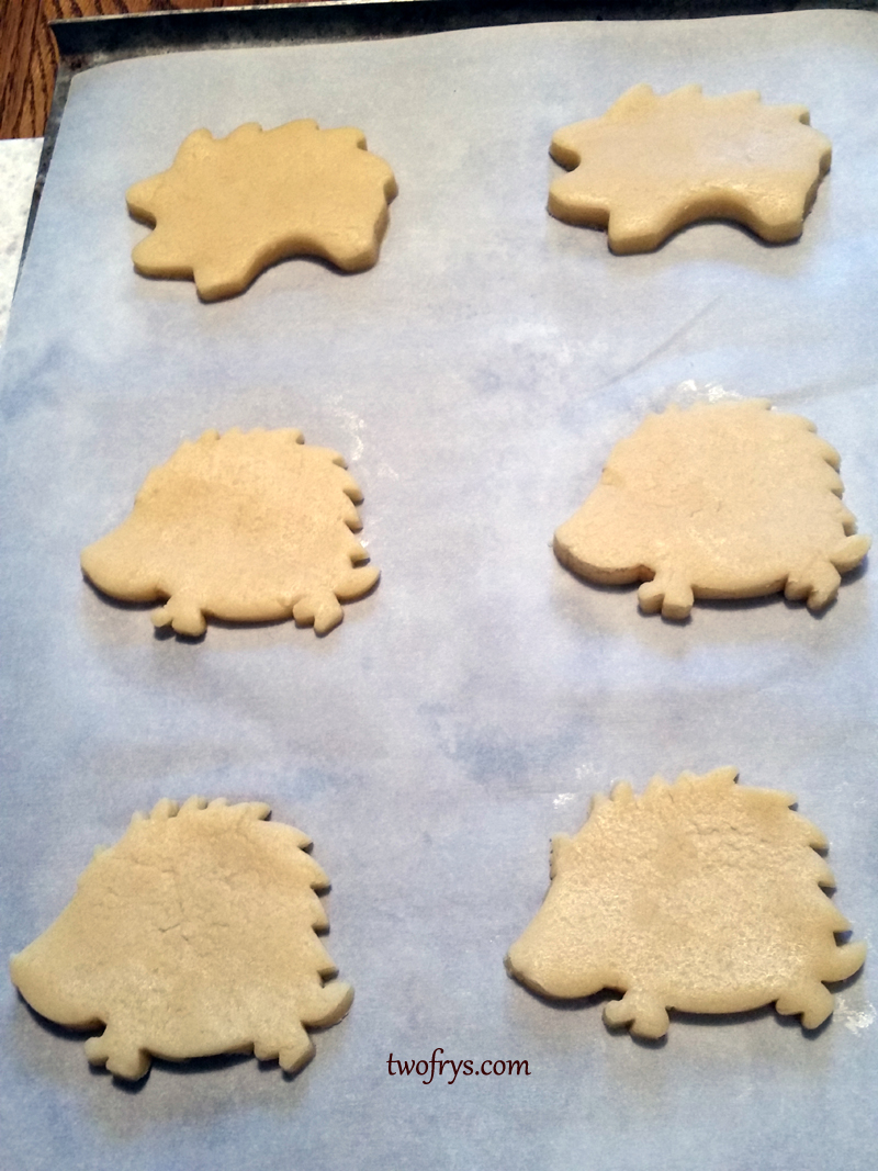 Two Frys: Hedgehog Cookies