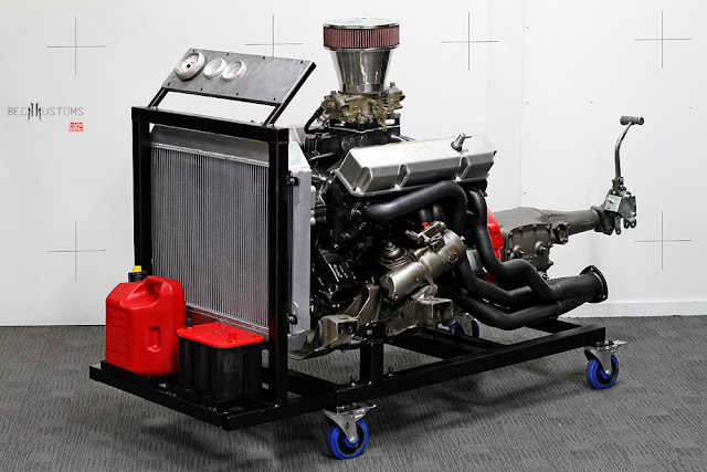 Beck Kustoms | Aaron Beck: Engine run stand