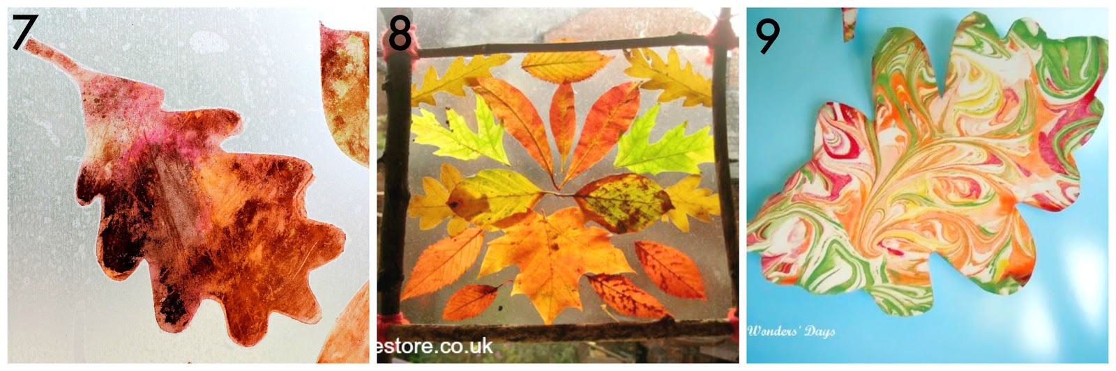 20 Beautiful Fall Process Art Ideas for Kids