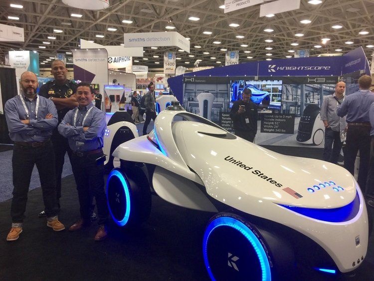 Hily Designs: El robot de vigilancia Knightscope K7 tiene un diseño ...