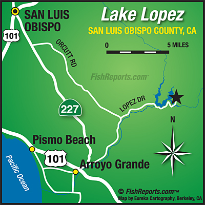 Wes' Travels to California Lakes: Lopez Lake - San Luis Obispo County ...