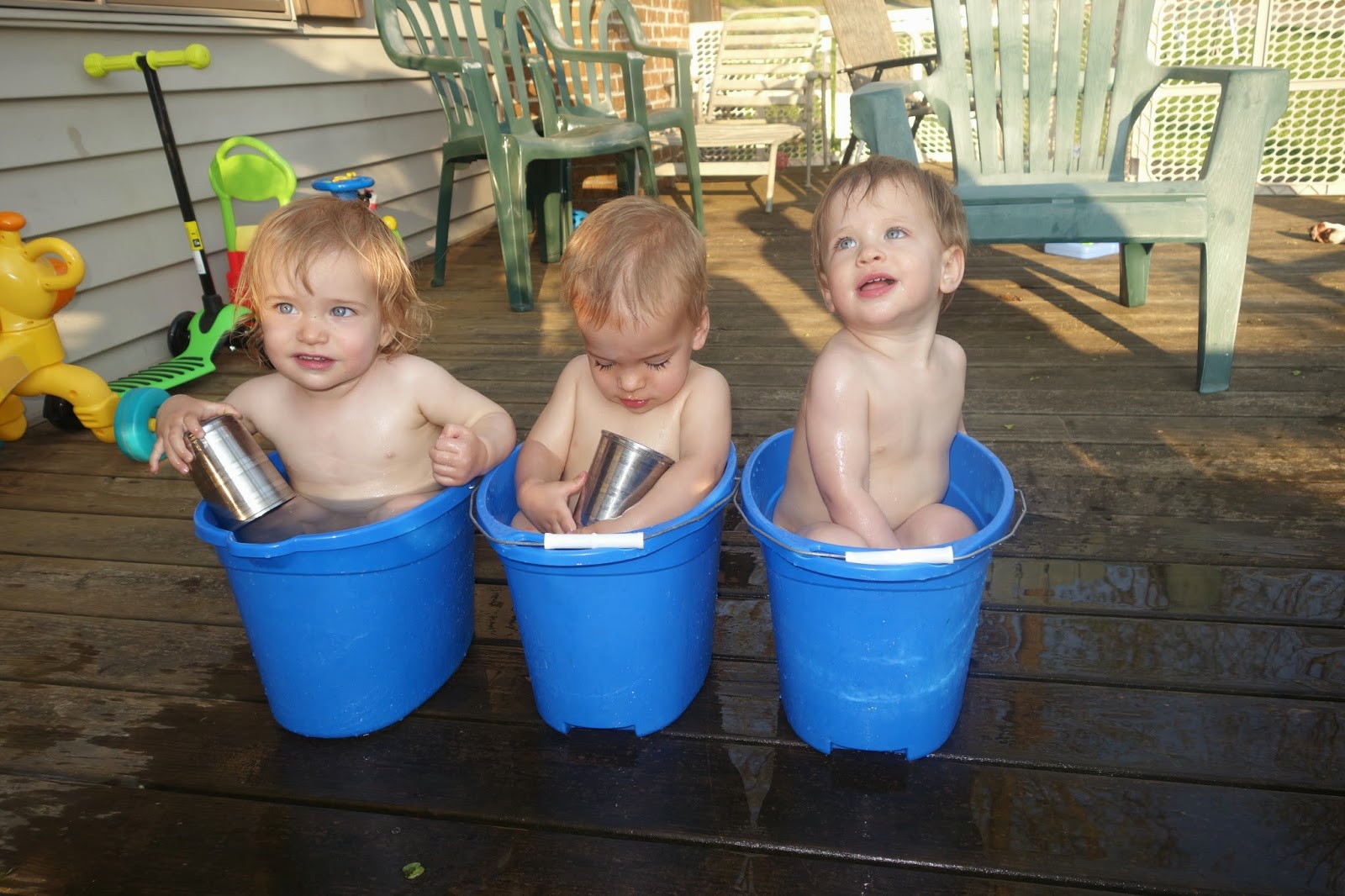 The Triple(t) Threat: Testing the waters with potty training