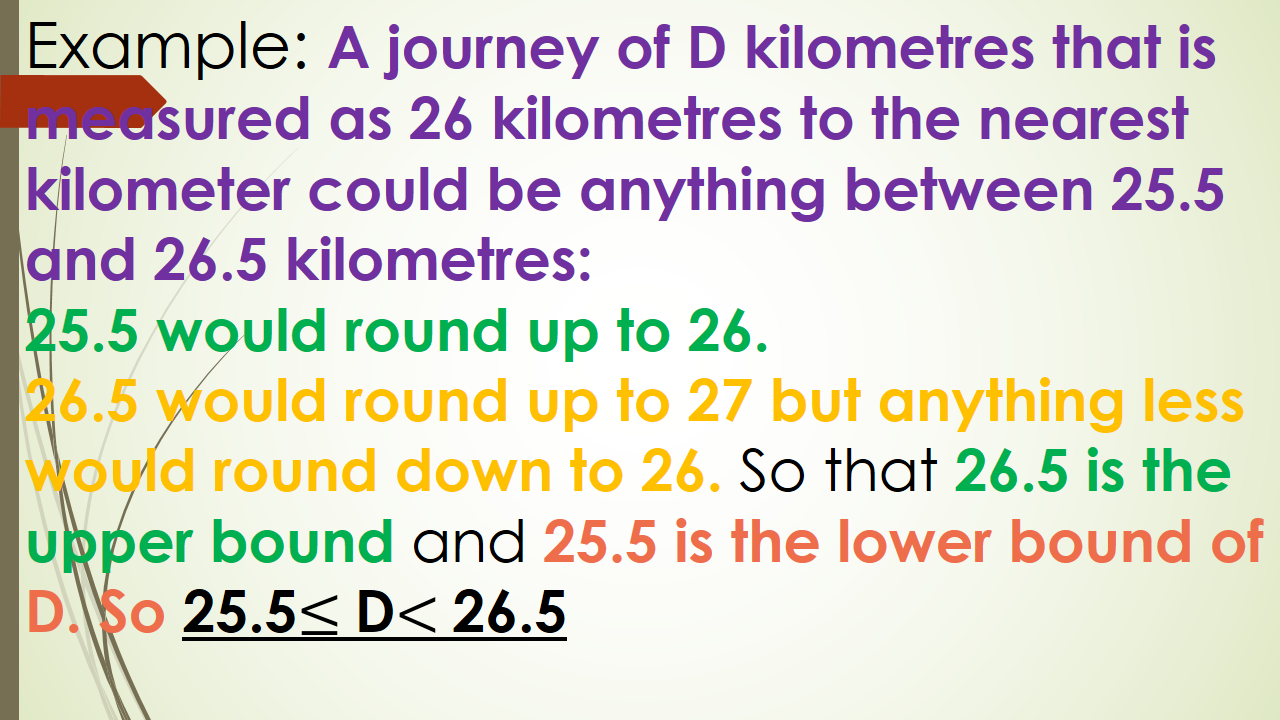 Math 10: CHAPTER-6 : UPPER AND LOWER BOUNDS