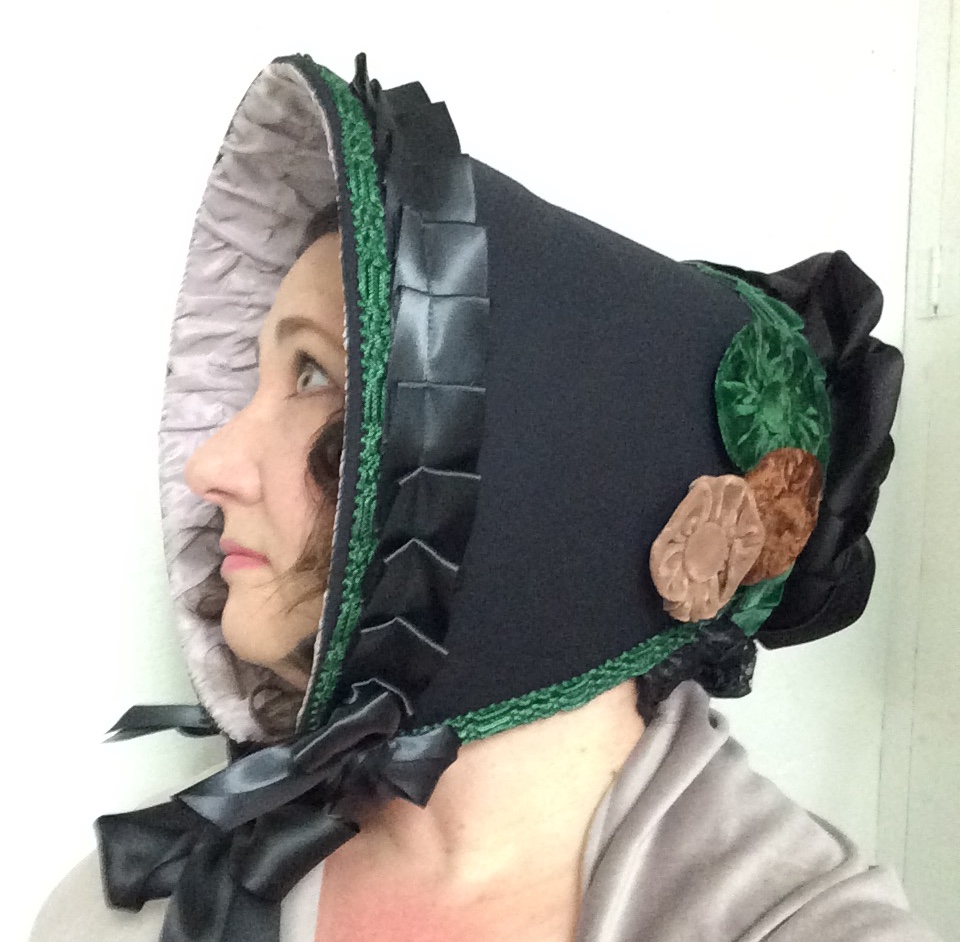Sew Modern Sew Historical: Lynn McMasters 1840-1850s Victorian Bonnet ...