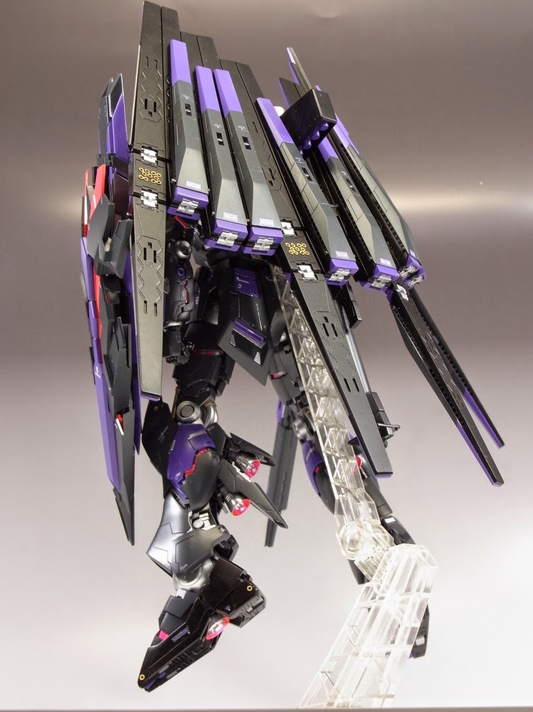 Custom Build: MG 1/100 nu-Gundam "Prototype Psycho Frame" - Gundam Kits ...