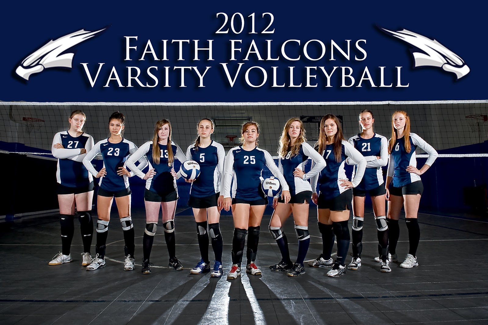 VARSITY VOLLEYBALL TEAM PHOTO | Falcons Athletics