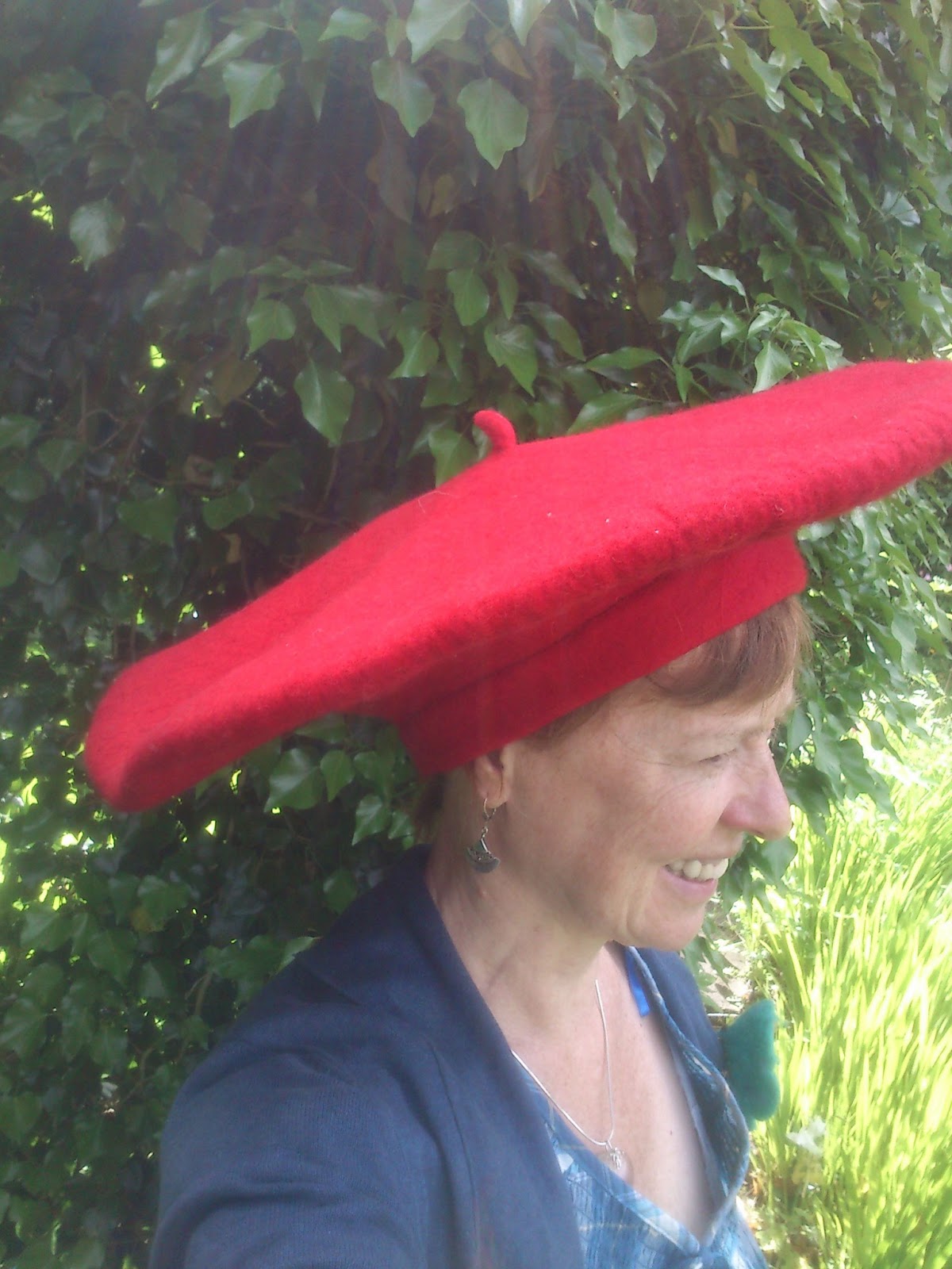 Creative fiber craft by Laryna: Here it is: The beautiful giant red ...