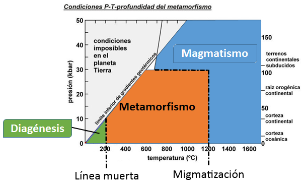 BIOLOGÍA 1º BACHILLERATO: TEMA 2: MAGMATISMO Y METAMORFISMO