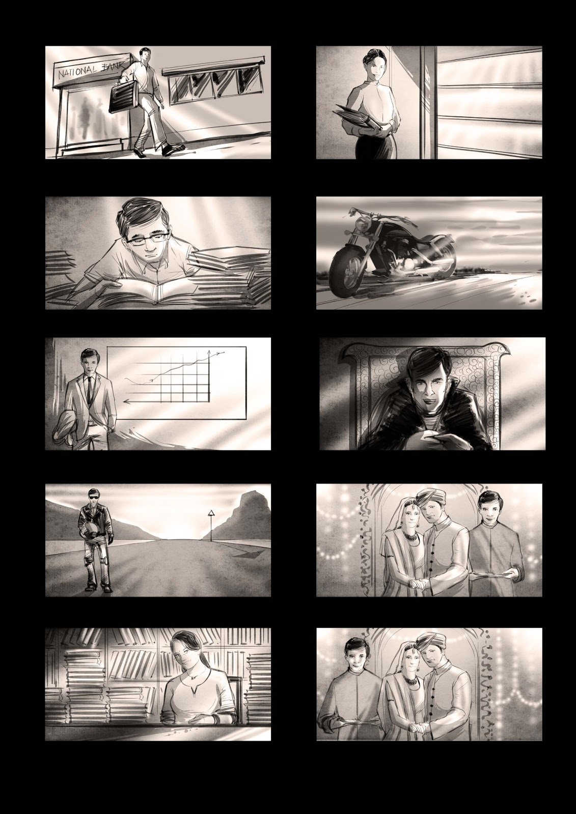 COMEDY OF ERRORS: Storyboard