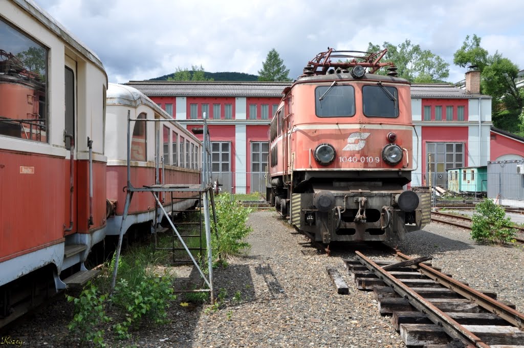 Közeg, úton-útfélen: Südbahn múzeum Mürzzuschlag