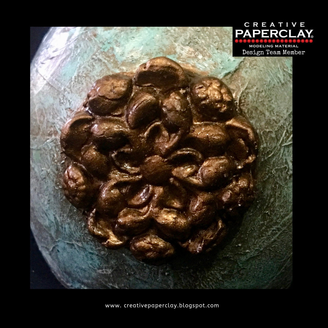 Creative Paperclay® air dry modeling material: Upcycle a Bottle with ...