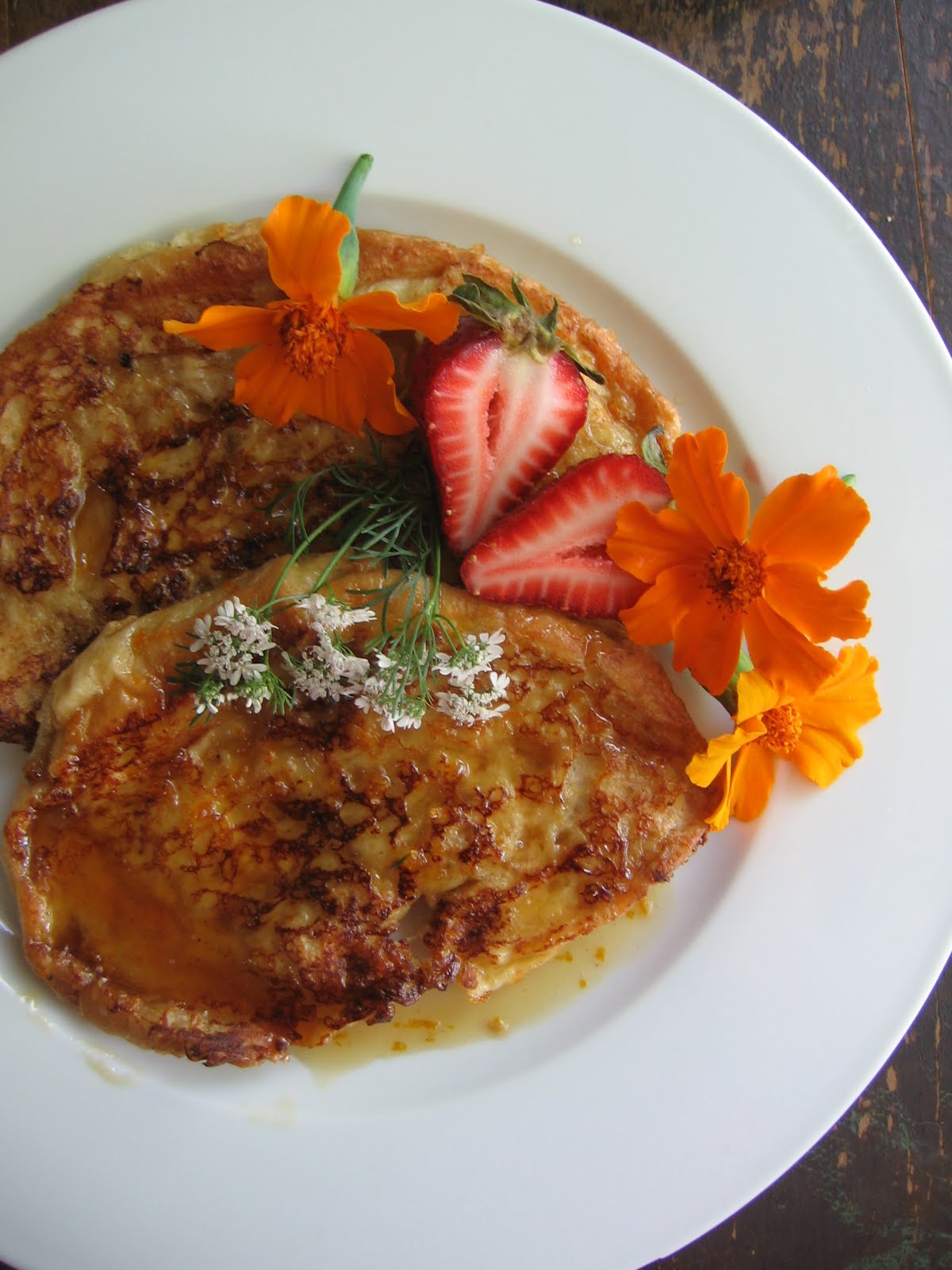 sweetsugarbean: Crazy About It: Croissant French Toast