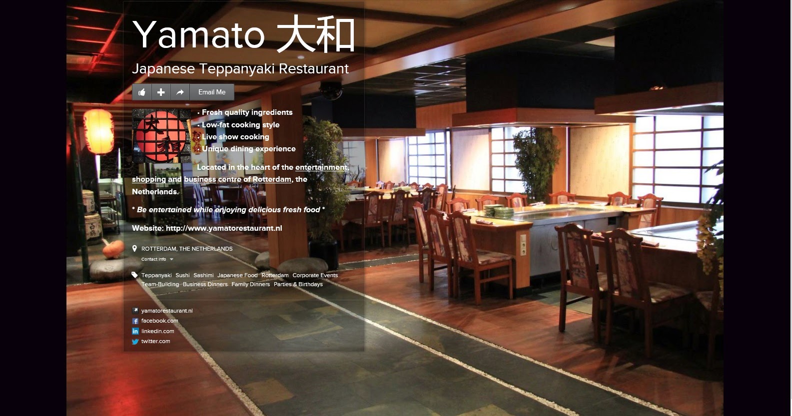 Yamato Restaurant Dress Code