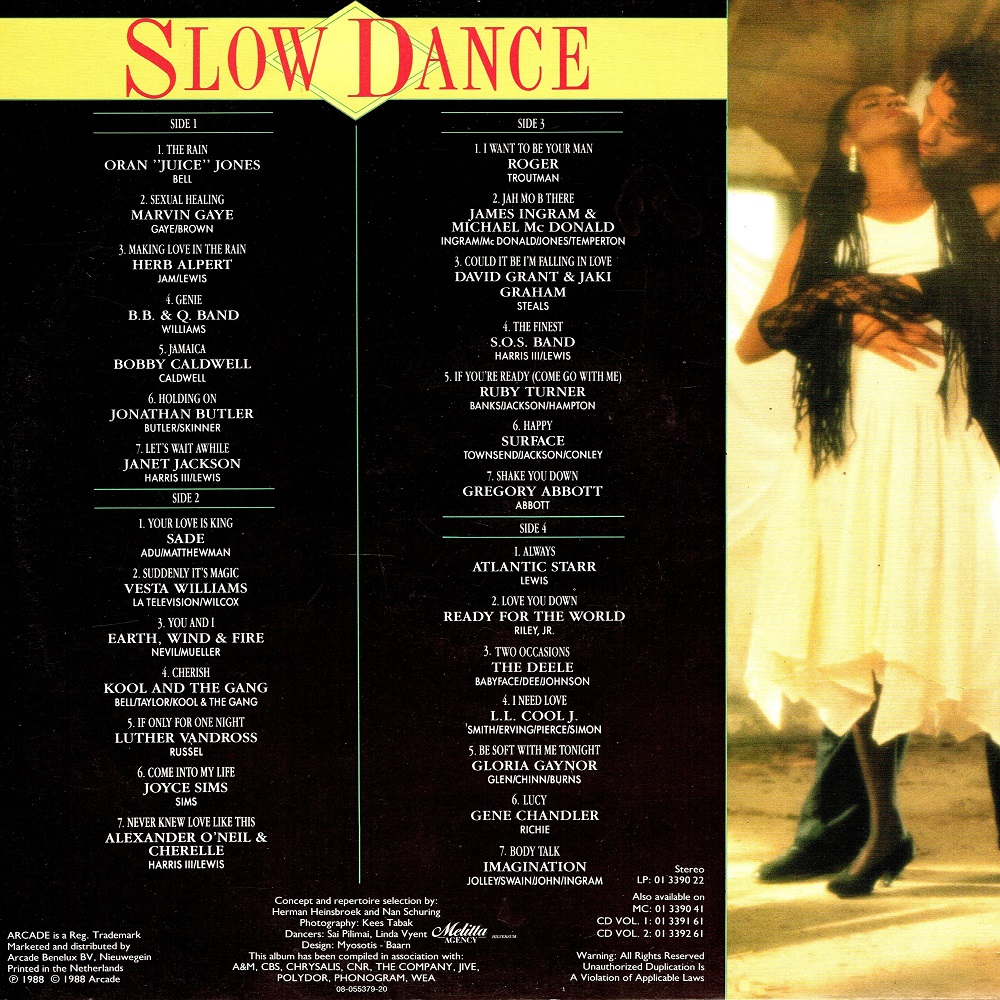 Various - Slow Dance (1988) - 2Lp ~ blog met verzamel albums