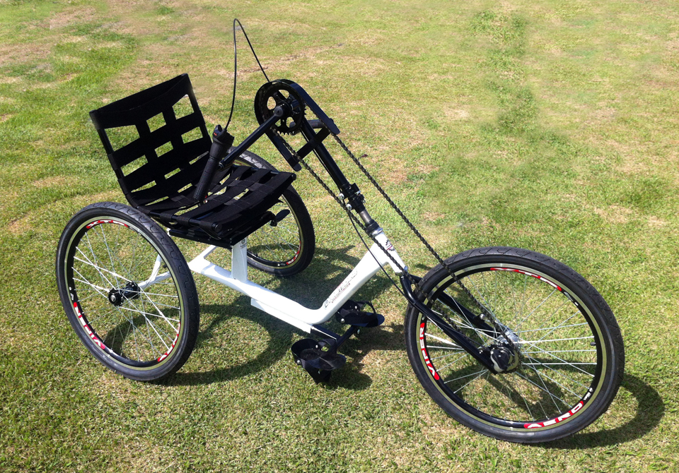 Bike adaptada para pessoas com deficiência | No Ouvido de Gabi