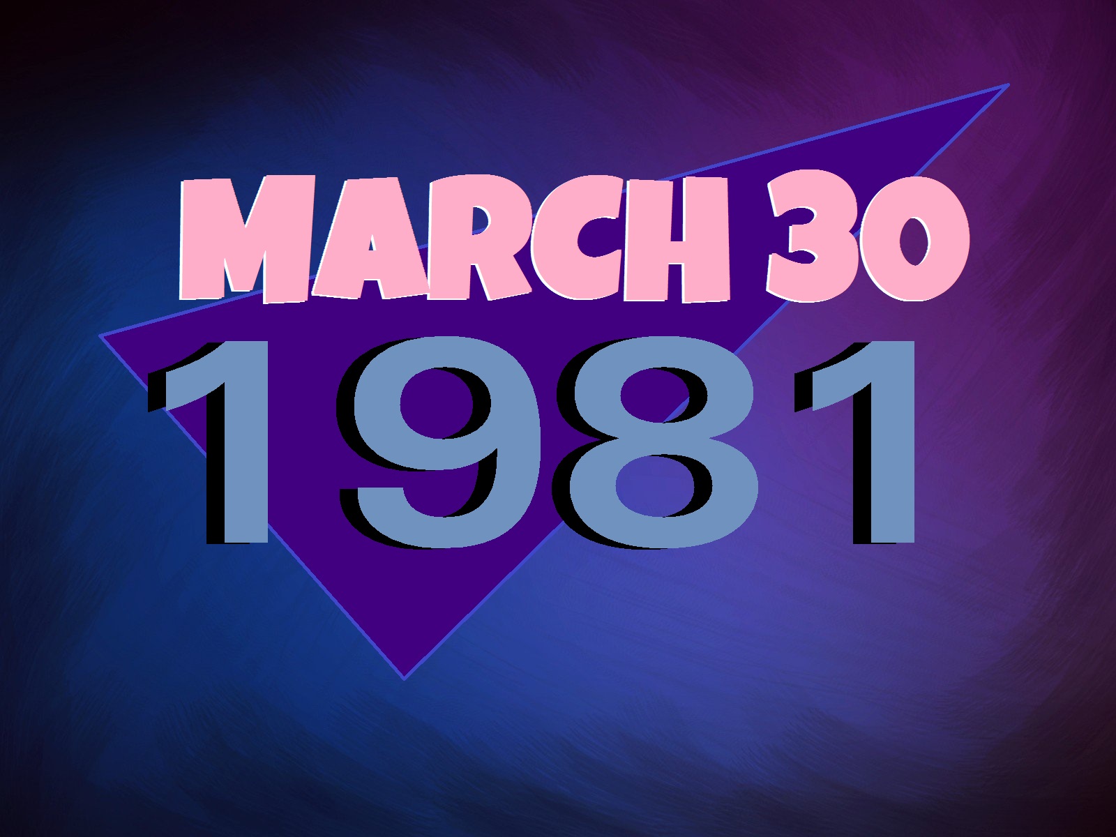 A POP CULTURE ADDICT - IN REHAB: March 30, 1981