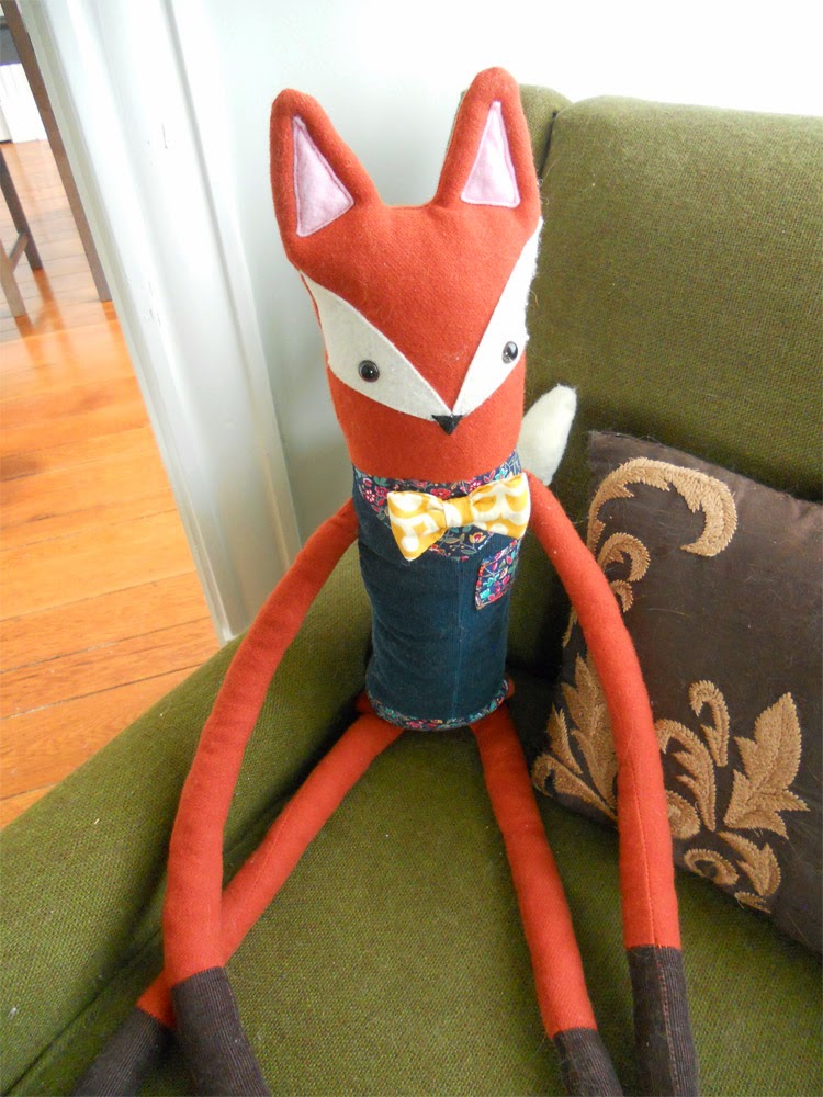hoping for rocketships: dapper fox.