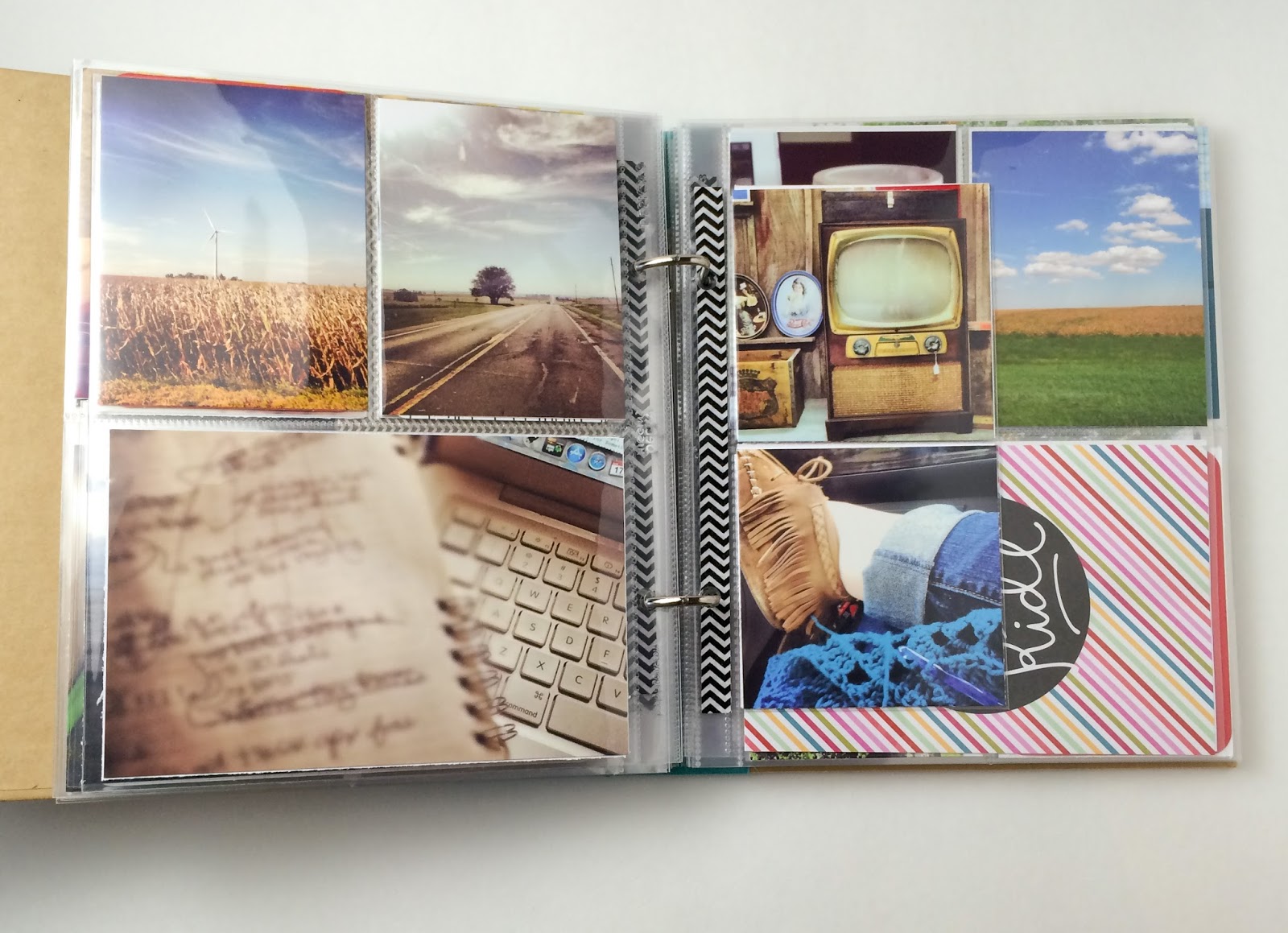 five sixteenths blog: My First Project Life Album